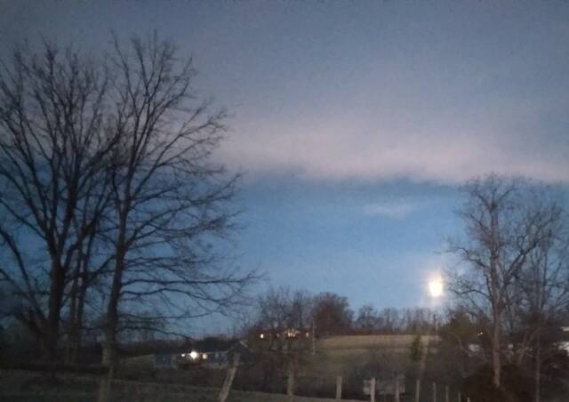 Moon rise, sunset | Ledger Independent - Maysville Online